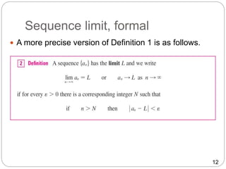 Sequences and Series | PPTX