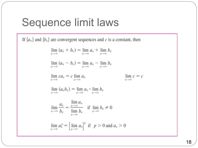 Sequences and Series | PPTX | Physics | Science