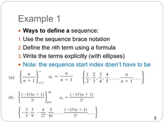 Sequences and Series | PPTX