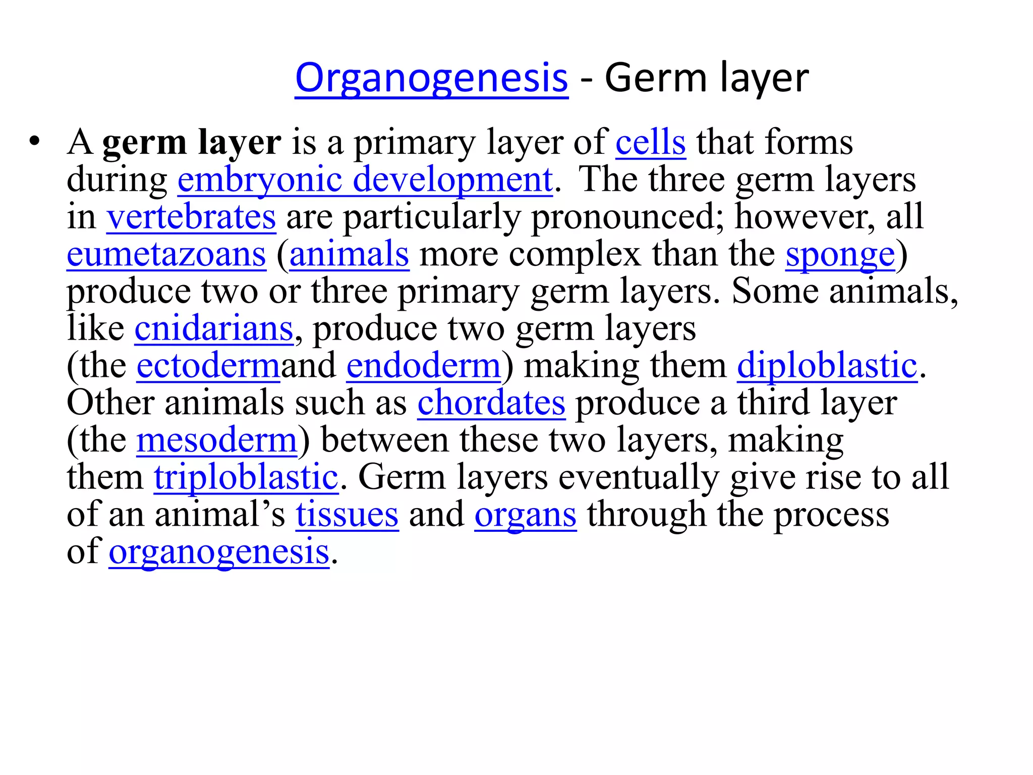 Developmental Biology | PPTX