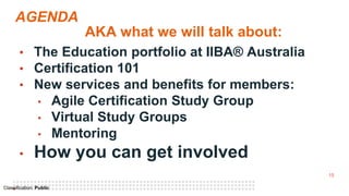 IIBA 2020 August - Future You - IIBA Education for the 21st Century | PPT