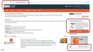 IIBA 2020 August - Future You - IIBA Education for the 21st Century | PPT