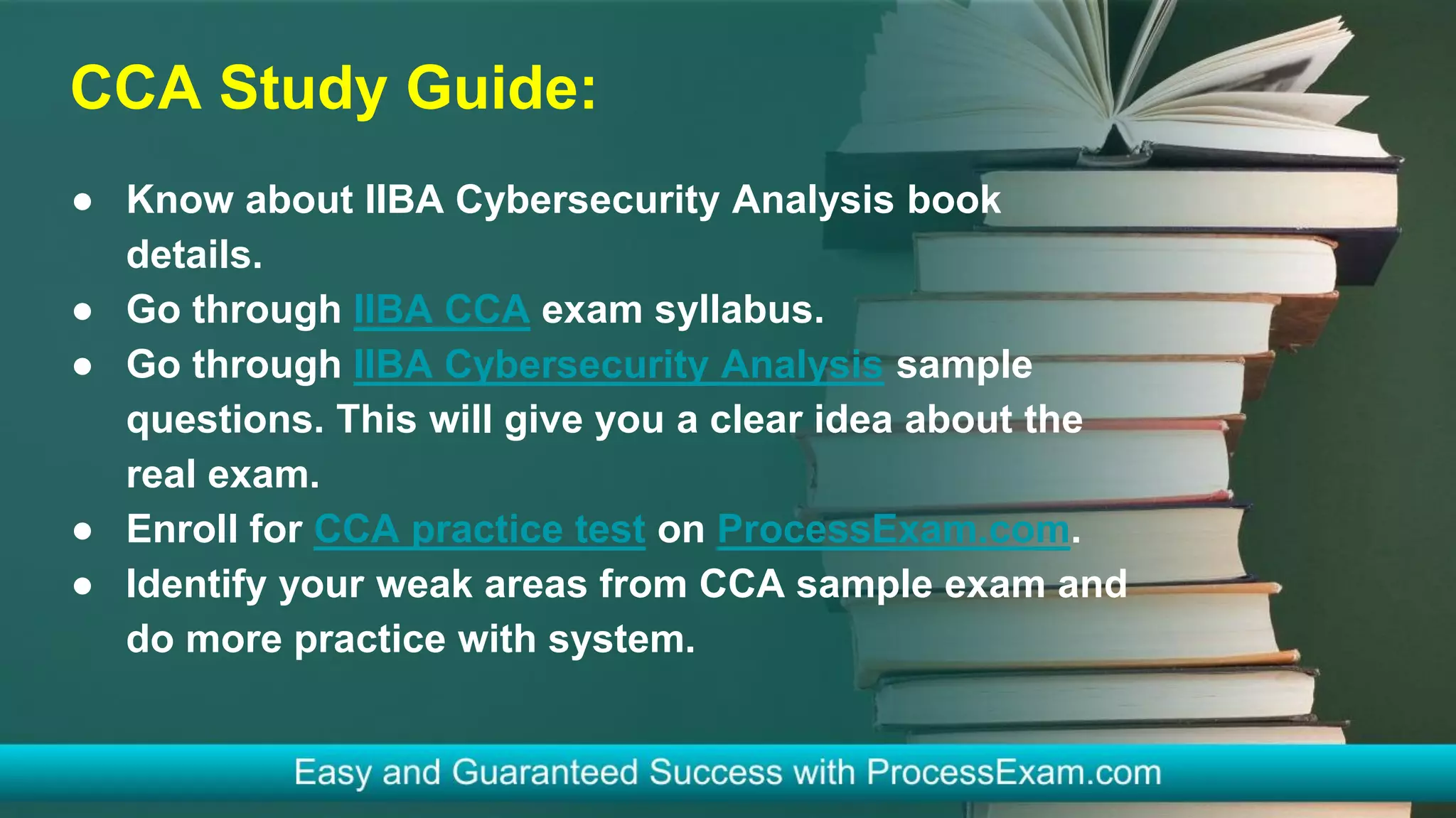 IIBA Cybersecurity Analysis (CCA) Exam - Sample Q & A.pdf
