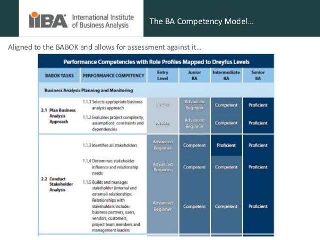 IIBA North West and East