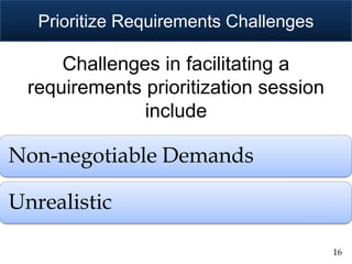 How to Organize and Prioritize Requirements | PPTX