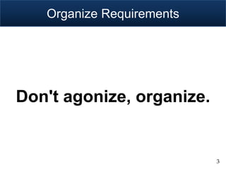 How to Organize and Prioritize Requirements | PPTX