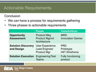 Actionable Requirements | PDF | Technology & Computing