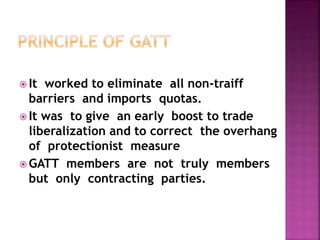 GAAT & WTO | PPT