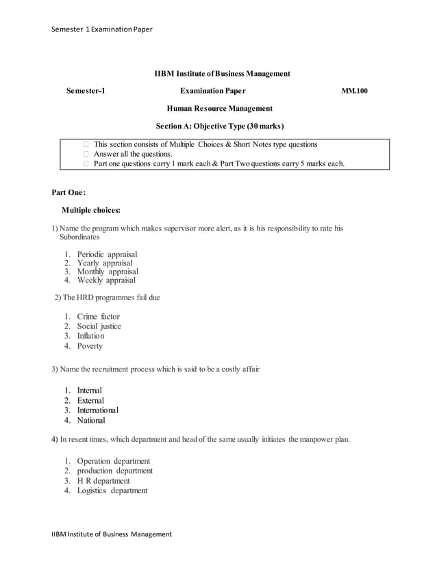 Iibm human resourse_management | DOCX