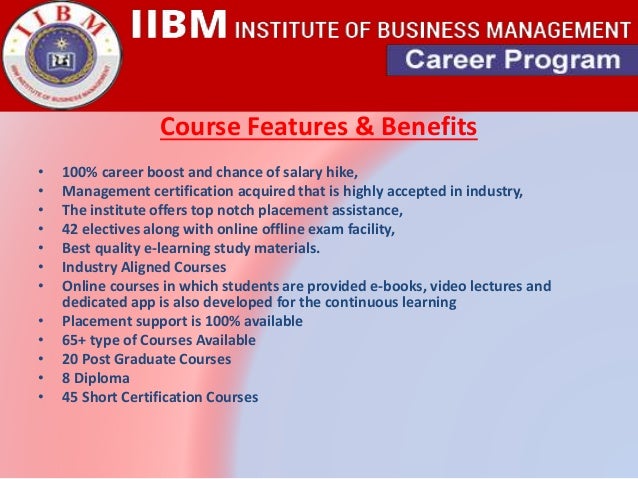 Iibm institute presentation (1)