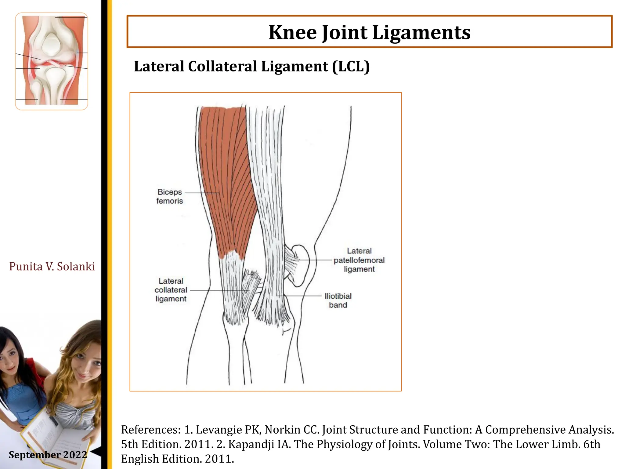 II BOT_Knee Biomechanics and Applied Anatomy_Punita V. Solanki_11.09. ...