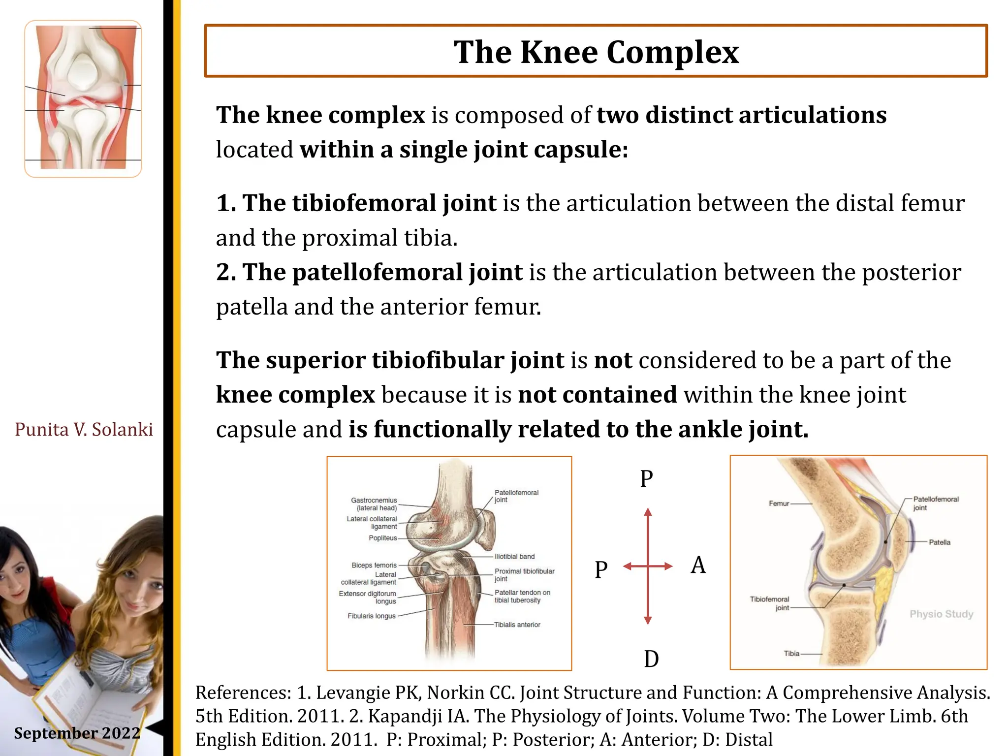 II BOT_Knee Biomechanics and Applied Anatomy_Punita V. Solanki_11.09. ...