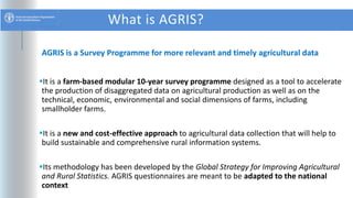 AGRIS Methodology | PPTX