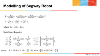 Autonomous Balancing of 2-wheeled segway robot | PDF