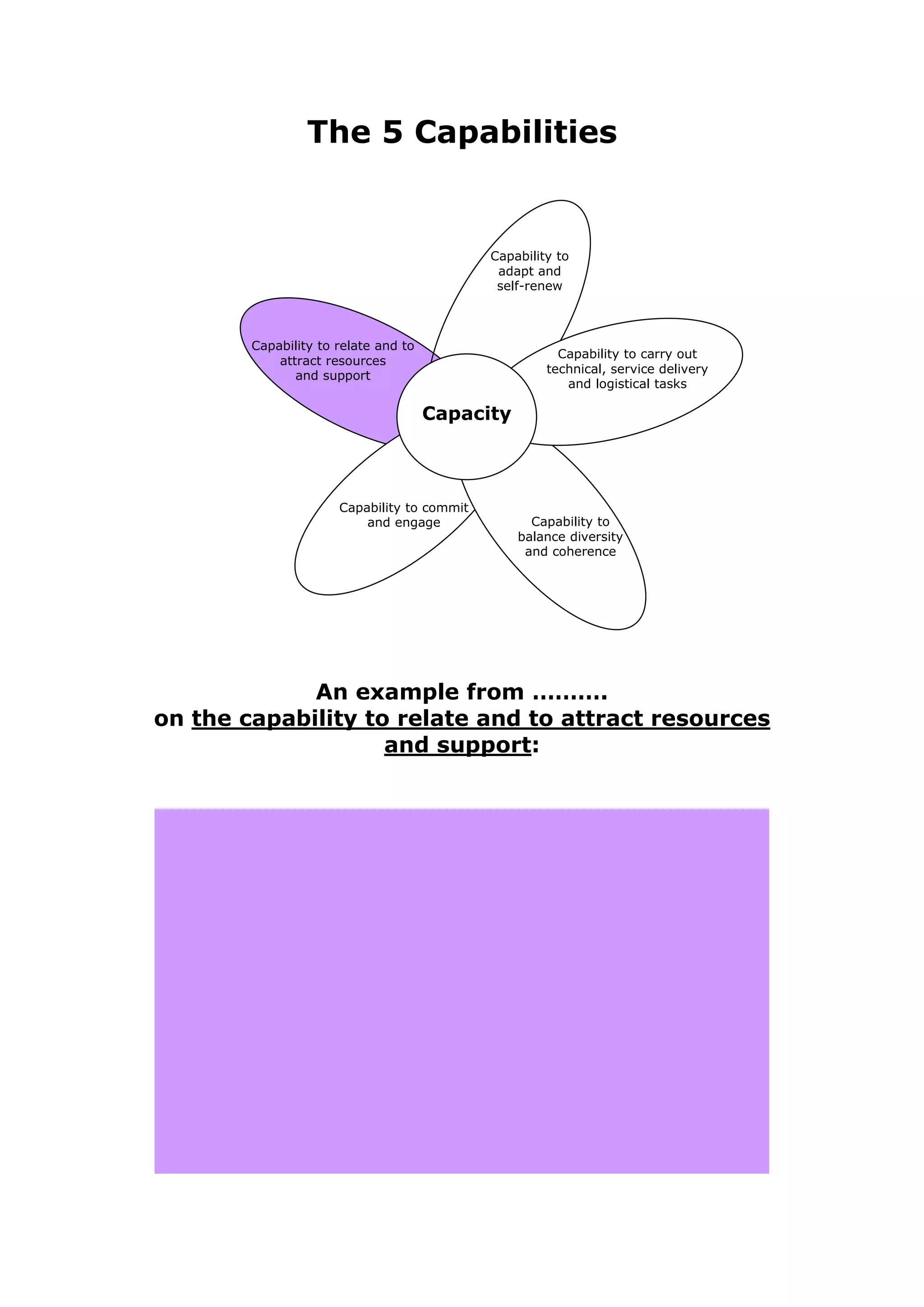 Iicd the 5 capabilities handout cards | PDF