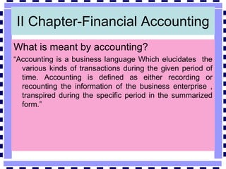 II_Chapter-Financial_Accounting.ppt | Free Download