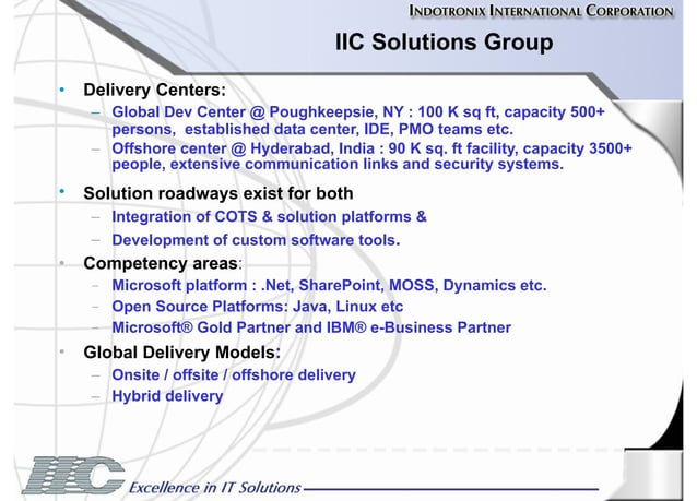 IIC Overview | PPT