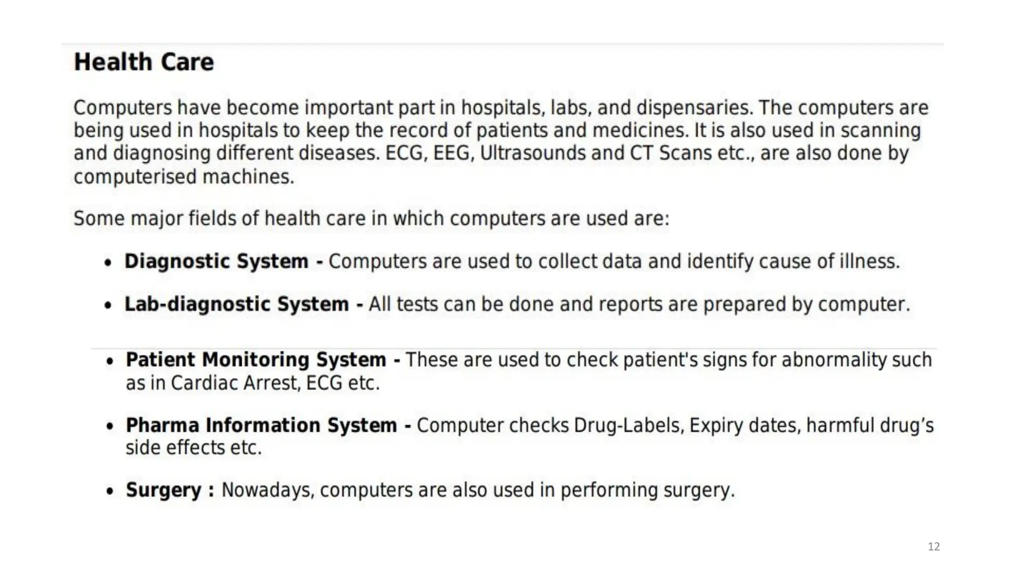 Introduction To Computer And Technology Lecture 1 Pdf