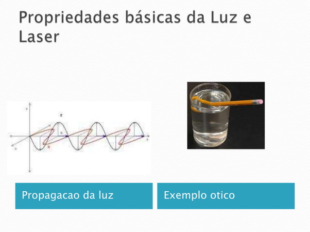 Aula de introdução ao Uso de LASER ,LUZ e elementos físicos da ABL | PPSX