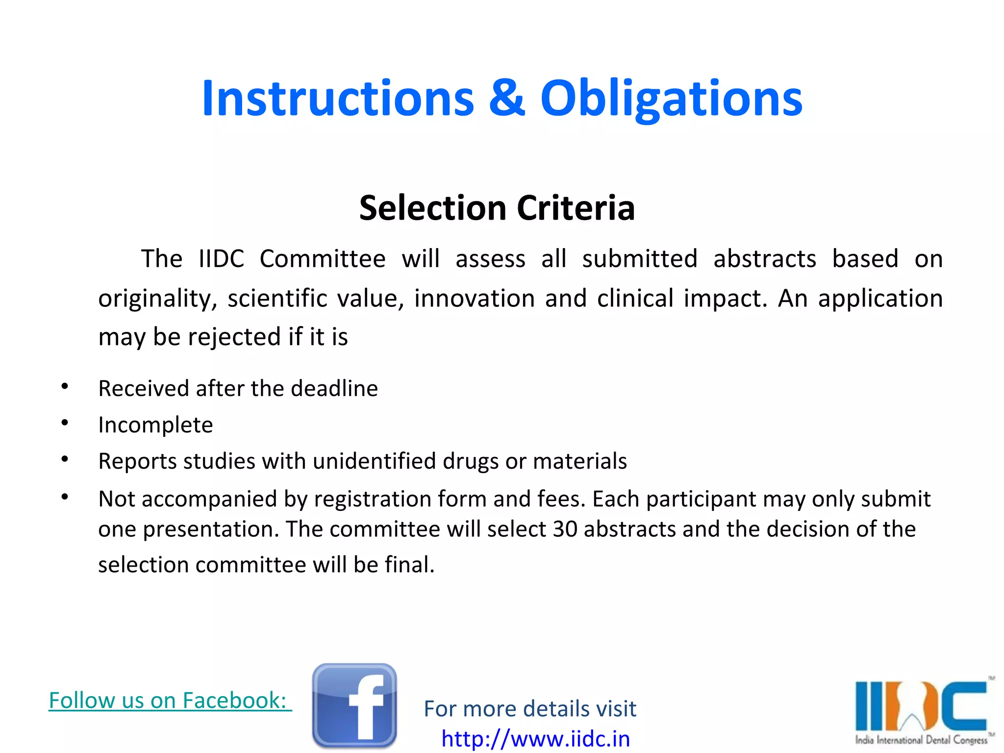 Iidc electronic poster presentation | PPT