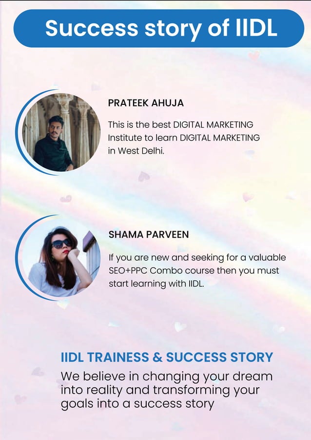 Iidl brochure | PDF | Marketing and Advertising | Business