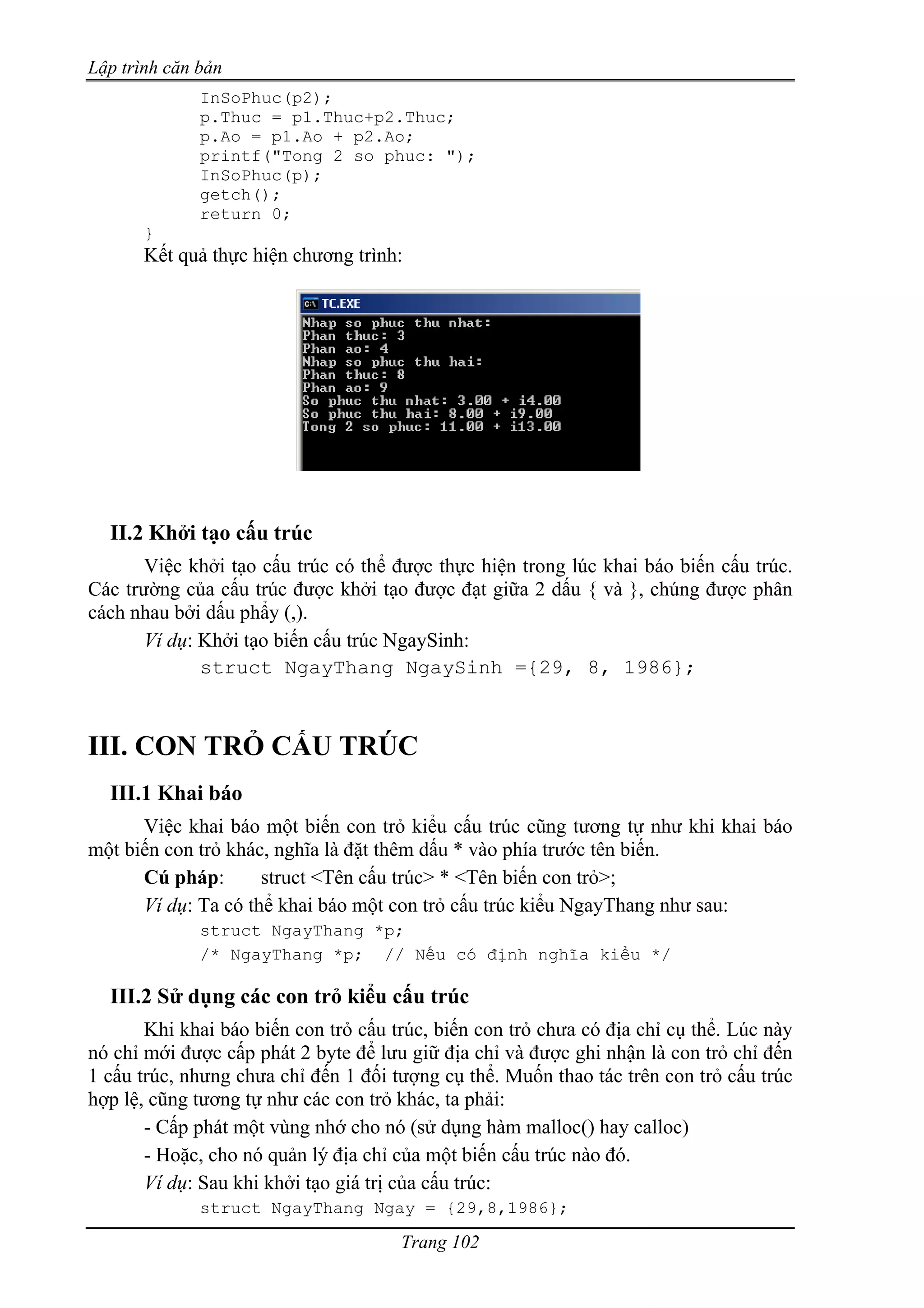 Phan 2 chuong 9 (cau truc) | PDF