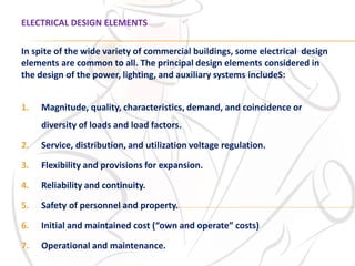 Building Electrical System Design & Installation | PDF