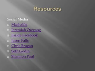 Social Media Presentation to High School Students | PPTX