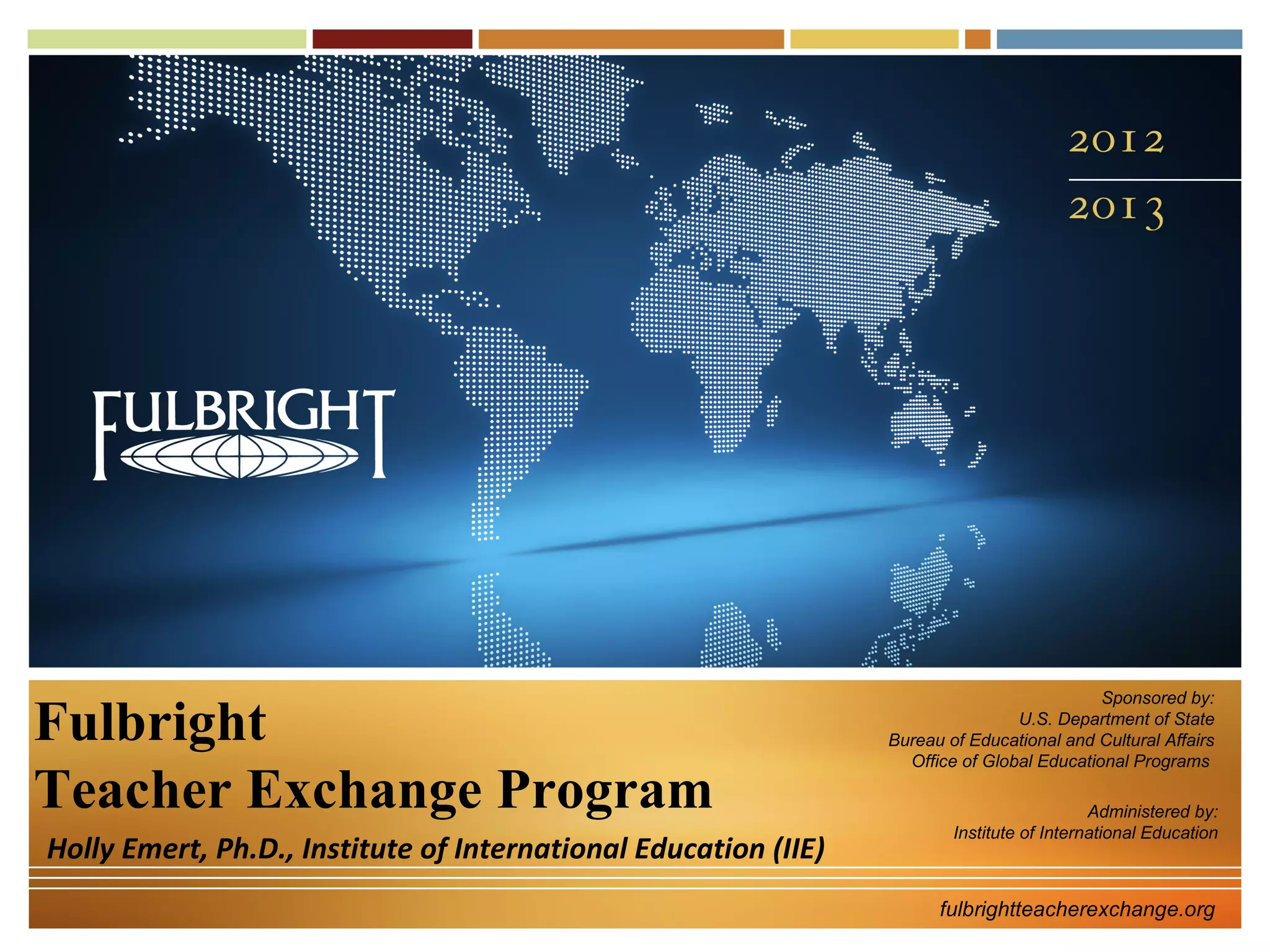 Fullbright Teacher Exchange Program | PPT