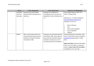 IIE Quick Reference Guide 2012 Quick Reference Guide | PDF