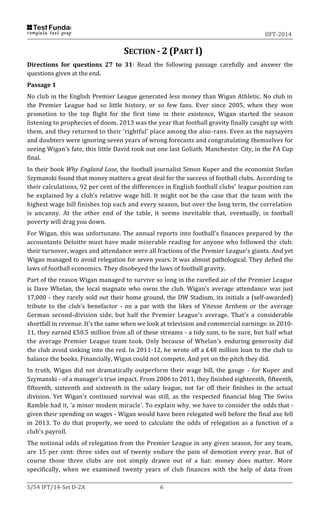 Iift 2014 question_paper_and_ans_key proton training solutions | PDF