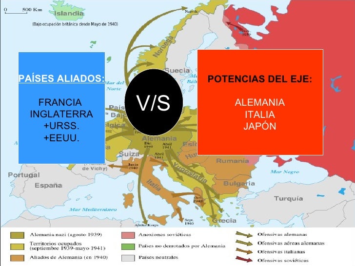 Mapa De Potencias Aliadas Ww2