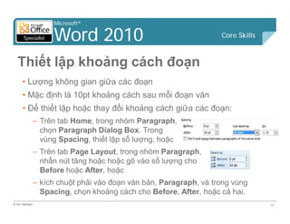 Iig word 2010_lesson_03_vn | PDF