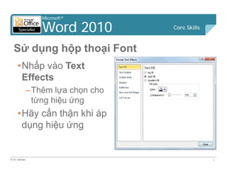 Iig word 2010_lesson_03_vn | PDF