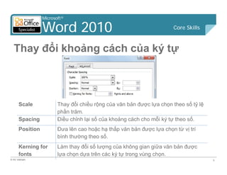 Iig word 2010_lesson_03_vn | PDF