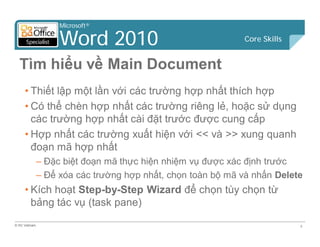 Iig word 2010_lesson_09_vn | PPT