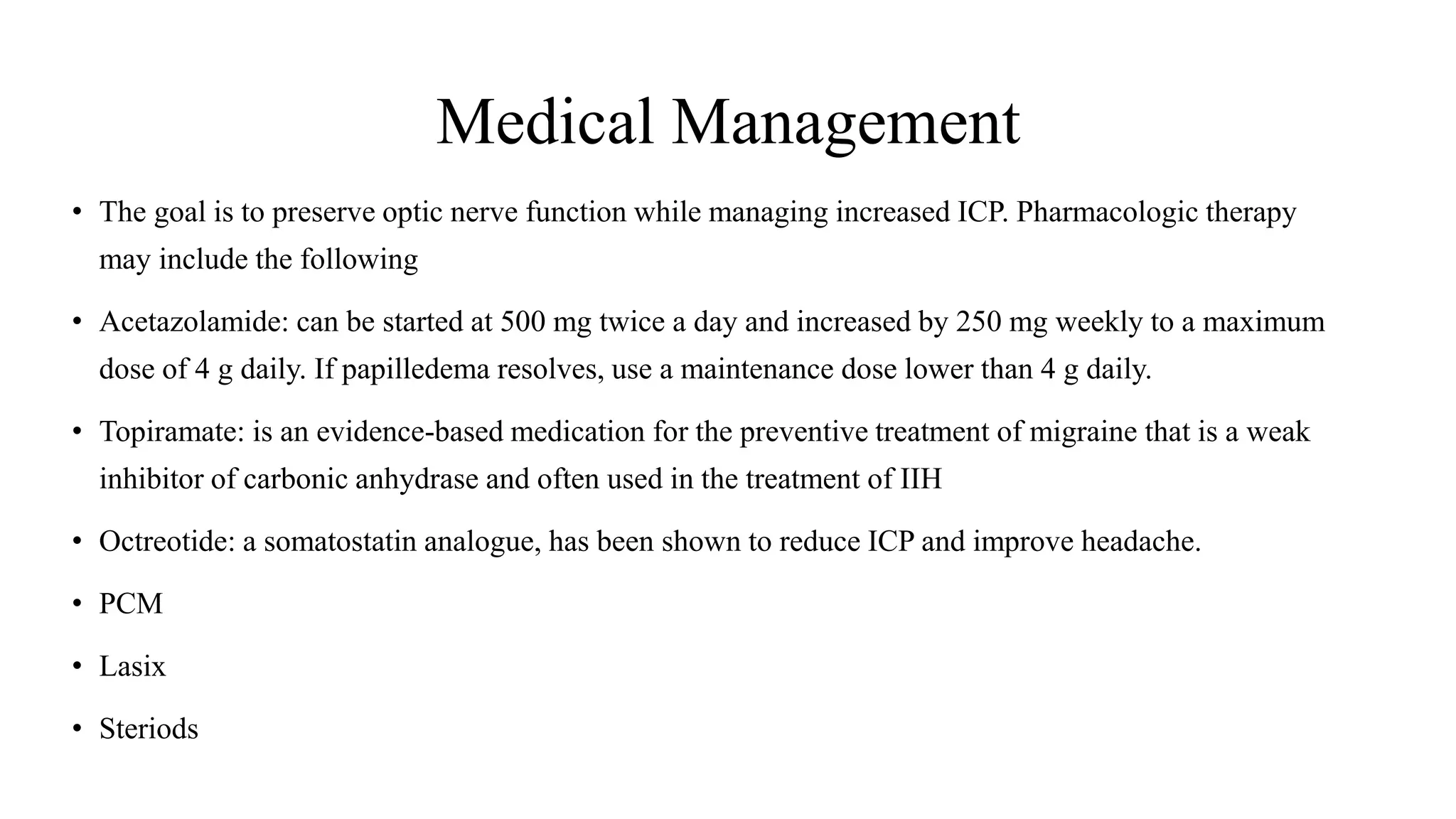 Idiopathic intracranial hypertension | PPTX