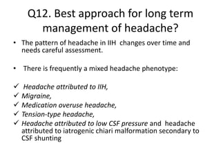 IDIOPATHIC INTRACRANIAL HYPERTENSION | PPTX