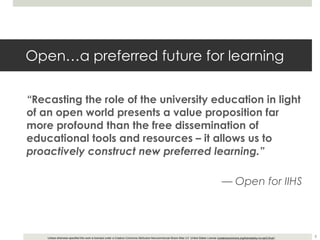 IIHS Open Framework | PPT