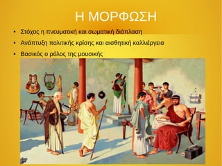 Α ΓΥΜΝΑΣΙΟΥ ΜΑΘΗΜΑ 21 Η ΔIΑΔIΚΑΣIΑ ΤΗΣ ΜΟΡΦΩΣΗΣ - Ο ΑΘΗΝΑIΟΣ ΚΑI Η ...