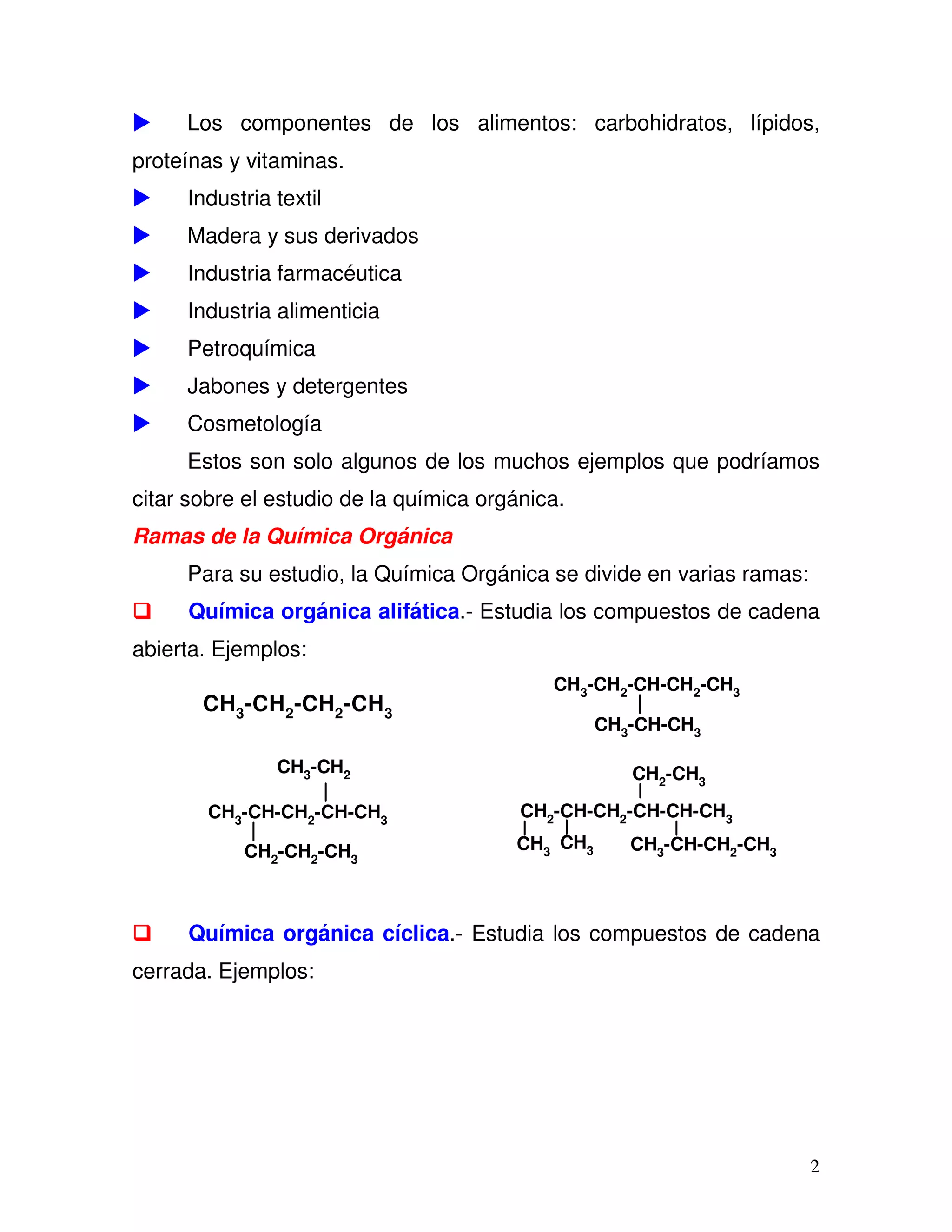 Iii. química orgánica | PDF