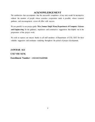 Candidate declaration on Google Glass | PDF