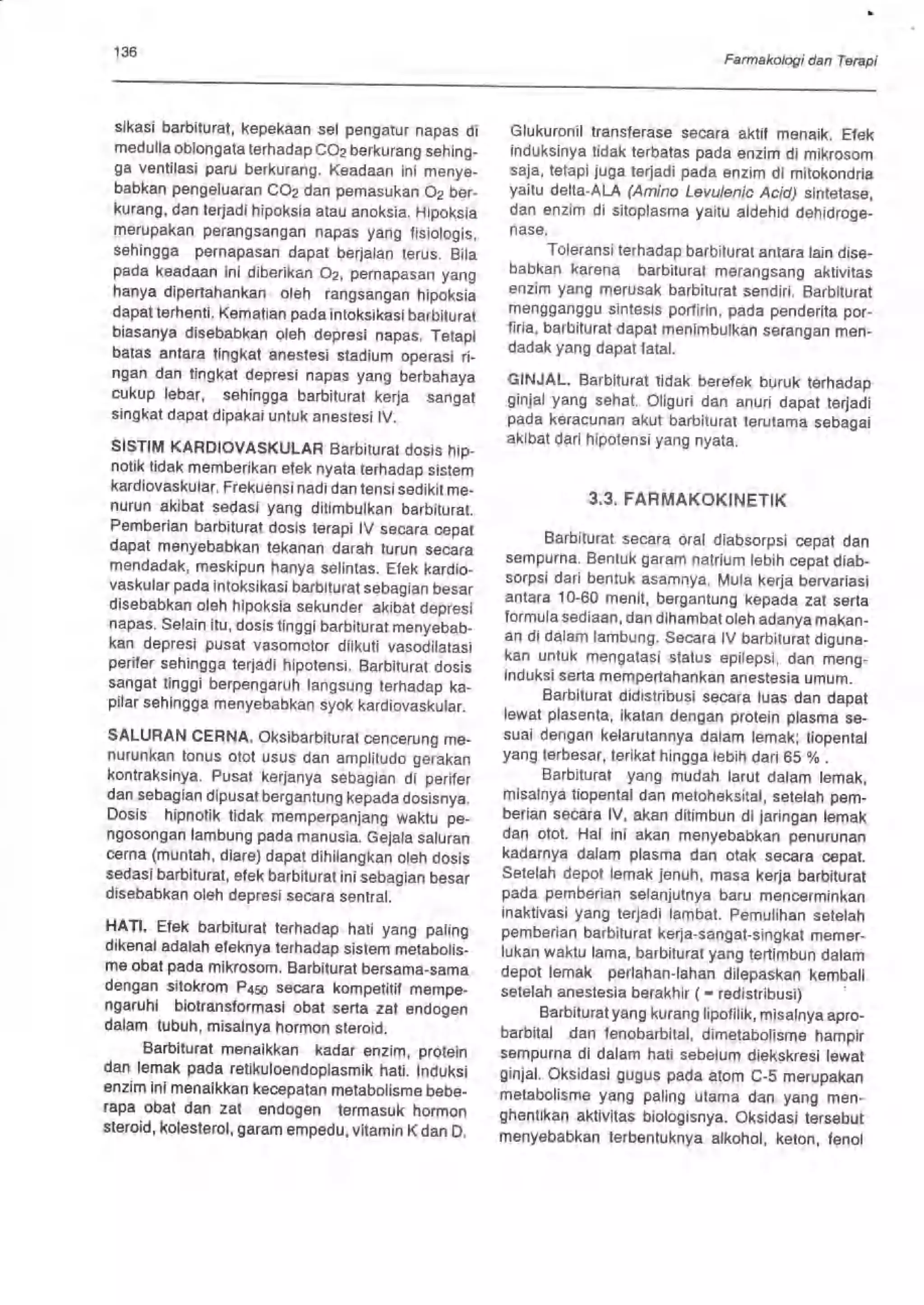 Iii. obat susunan saraf pusat | PDF