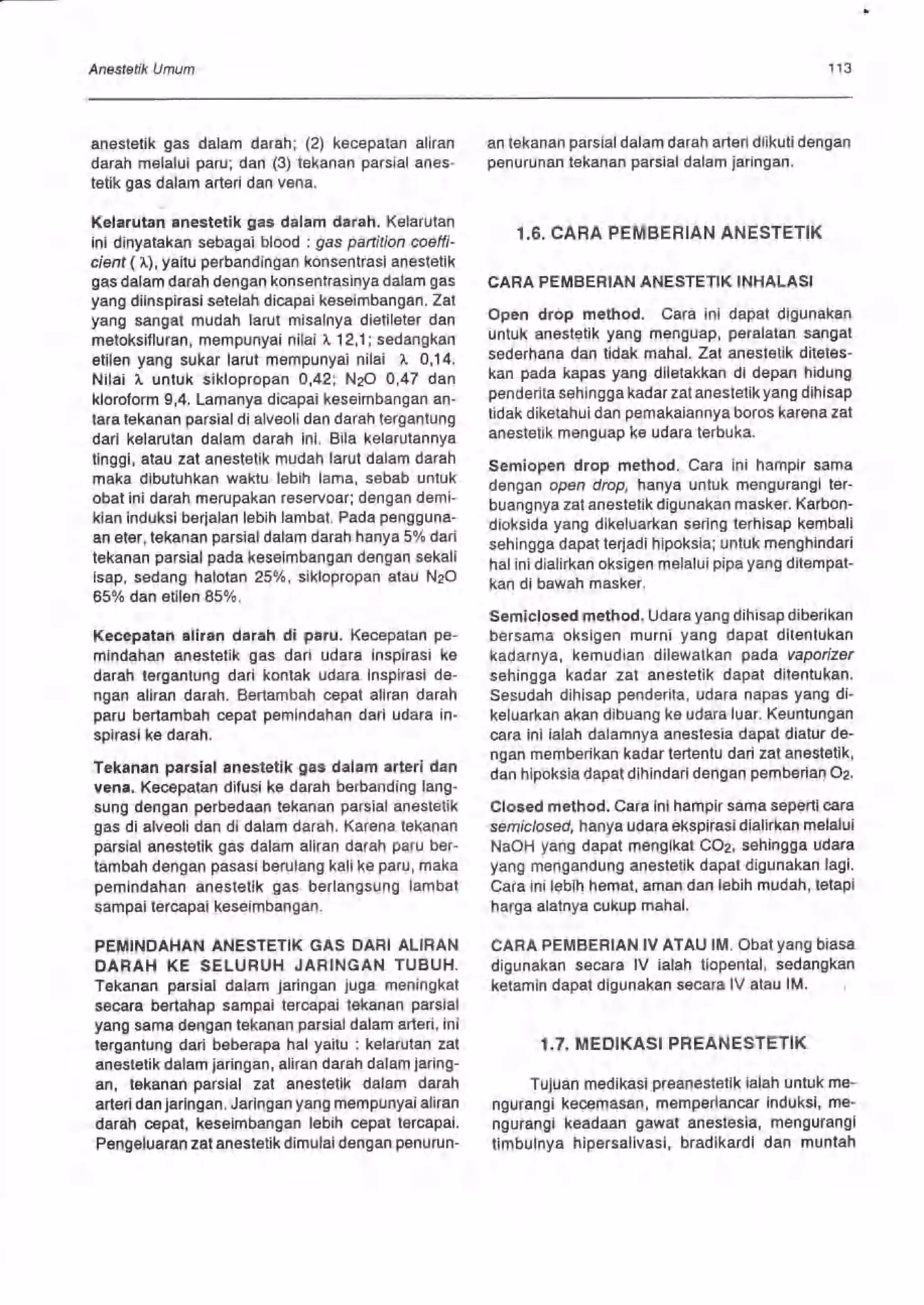 Iii. obat susunan saraf pusat | PDF