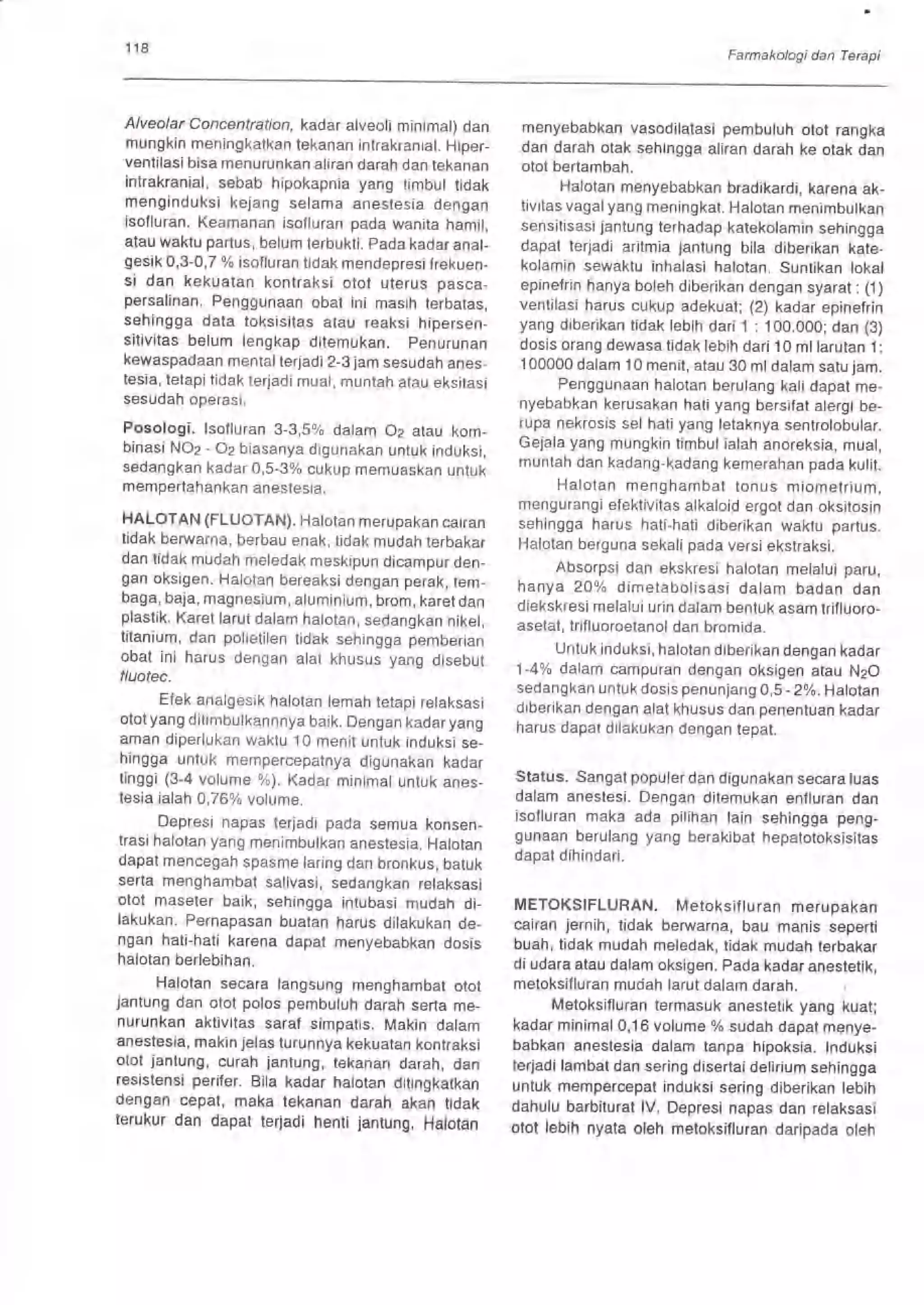 Iii. obat susunan saraf pusat | PDF