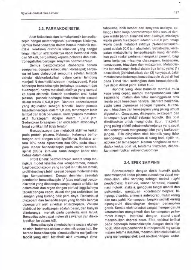 Iii. obat susunan saraf pusat | PDF