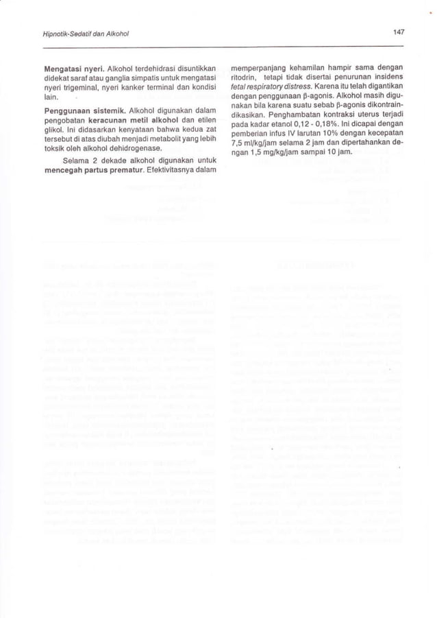 Iii. obat susunan saraf pusat | PDF