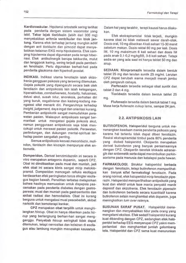 Iii. obat susunan saraf pusat | PDF