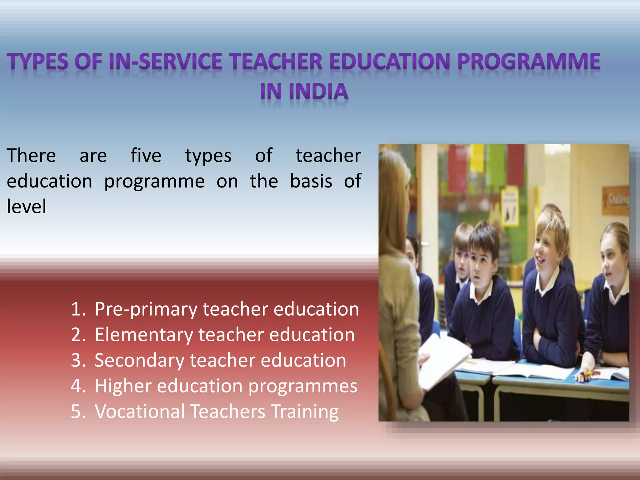 Introduction to Teacher Education/ Structure & Curriculum of Teacher ...