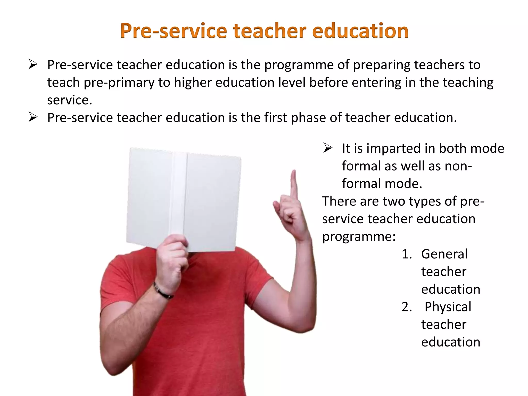 Introduction to Teacher Education/ Structure & Curriculum of Teacher ...